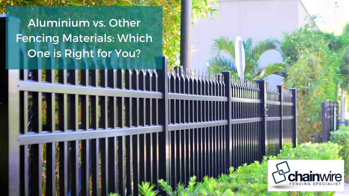 Aluminium Fencing vs Other Materials: Find the Best Option